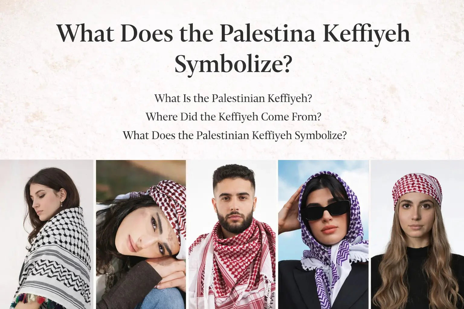 What Does the Palestinian Keffiyeh Symbolize? History, Meaning ...